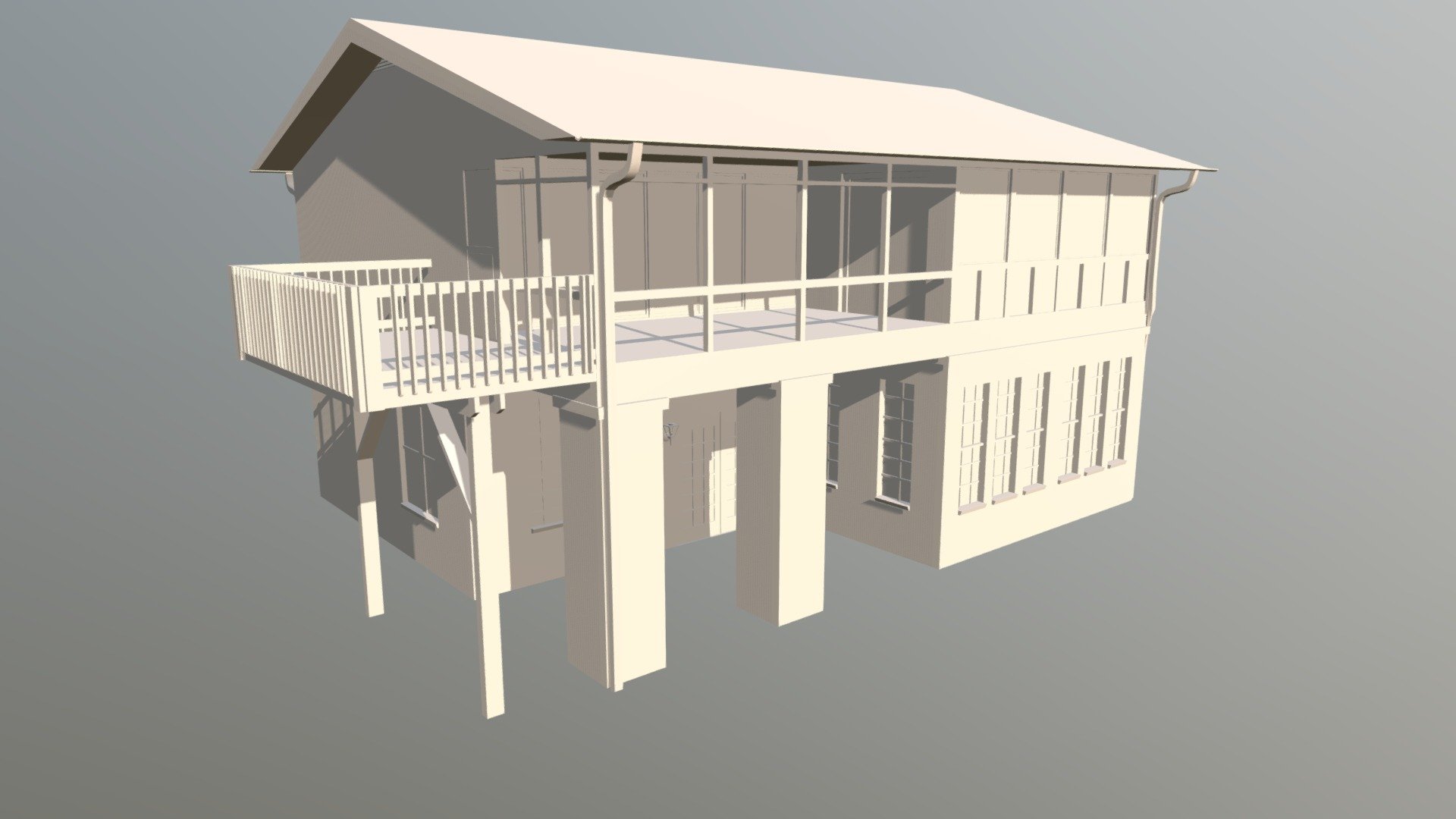 House Fbx - 3D model by Darii [72ffd57] - Sketchfab