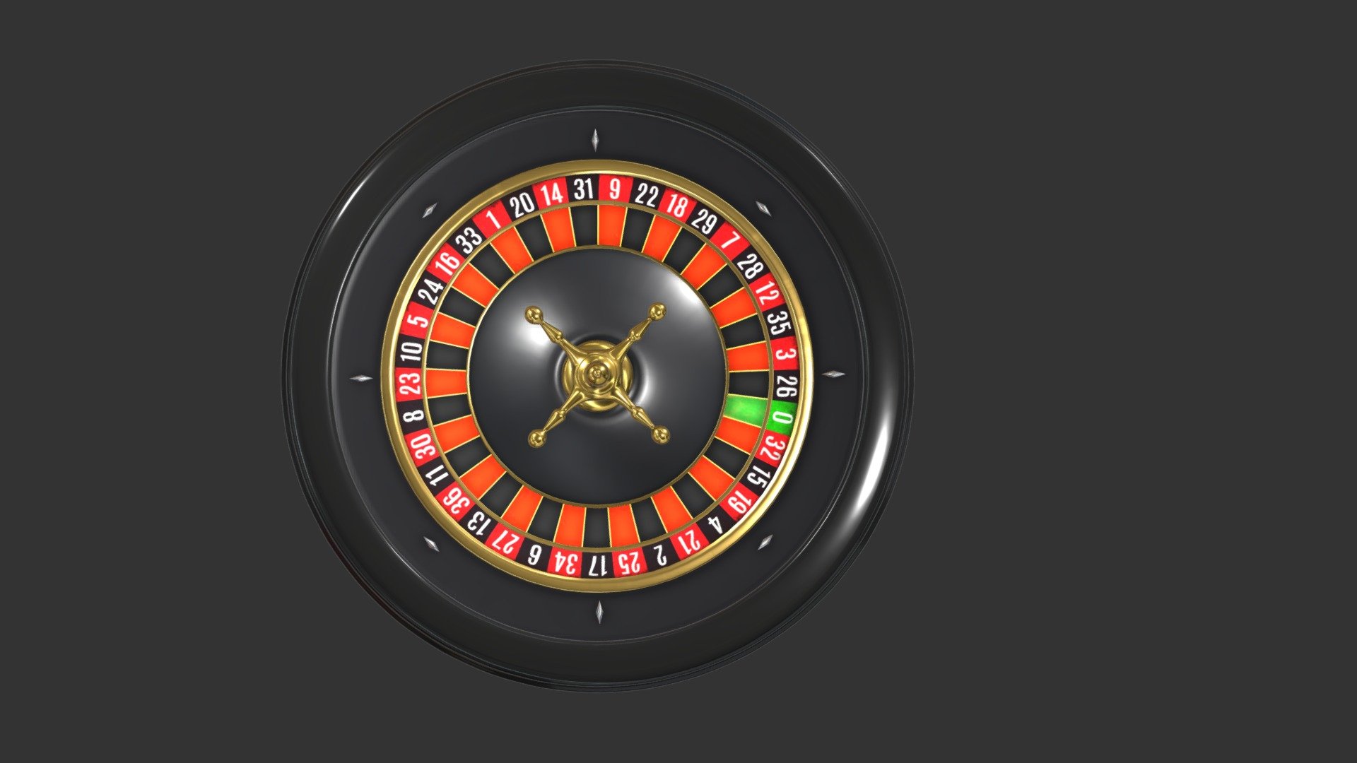 Roulette - 3D model by Nick.Lee [7301c09] - Sketchfab