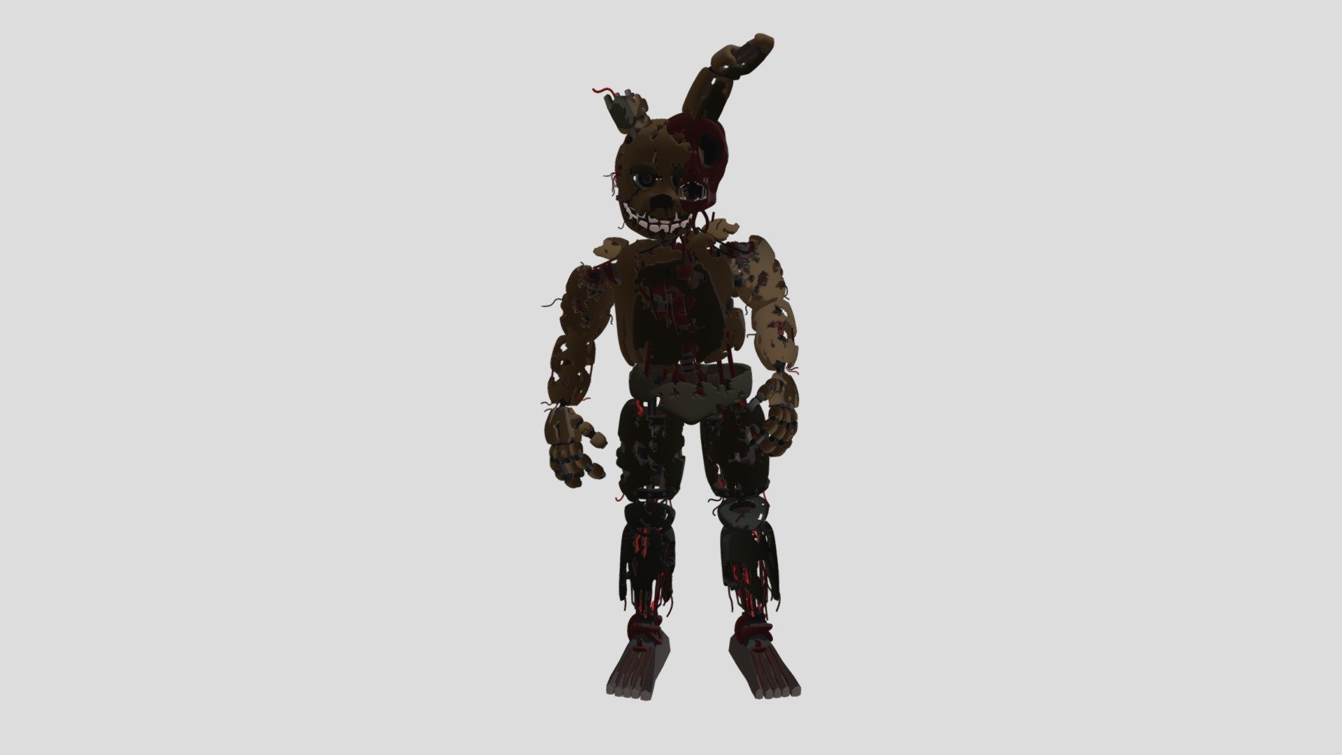 Springtrap - Download Free 3D model by dwall8611 [7302d4d] - Sketchfab