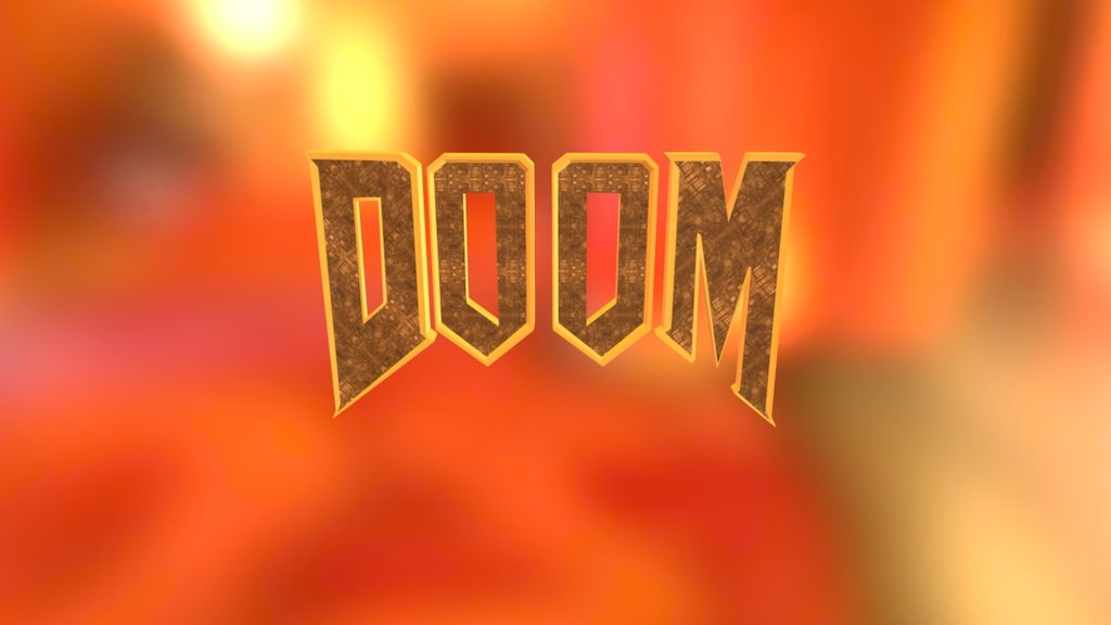 DOOM! - 3D model by cho0c0 [7303cd5] - Sketchfab