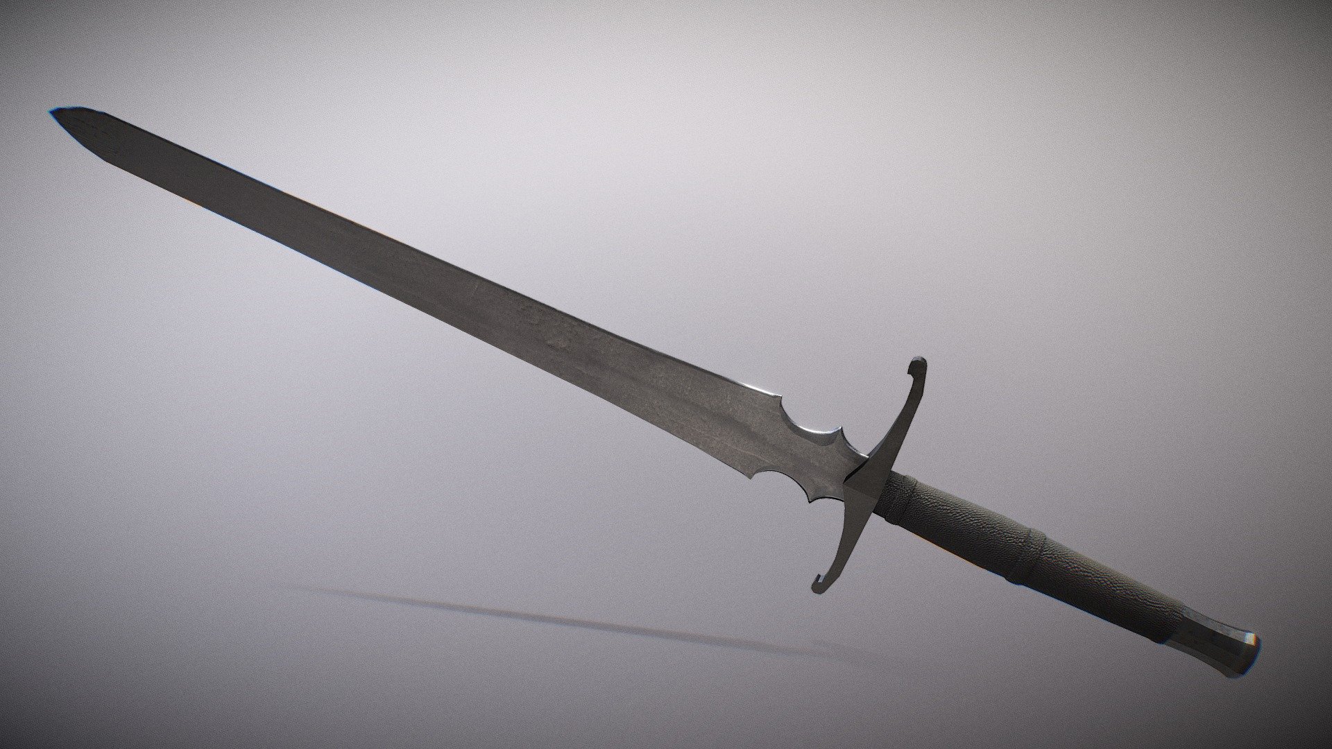 Knights Blade - 3D model by Bertas [730405e] - Sketchfab