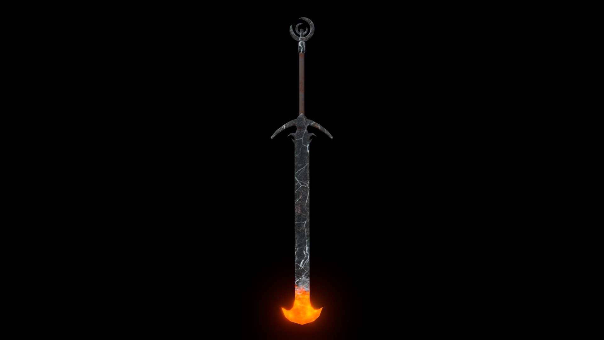 Surtr's sword - 3D model by Alex_Bloomfield [7304a99] - Sketchfab