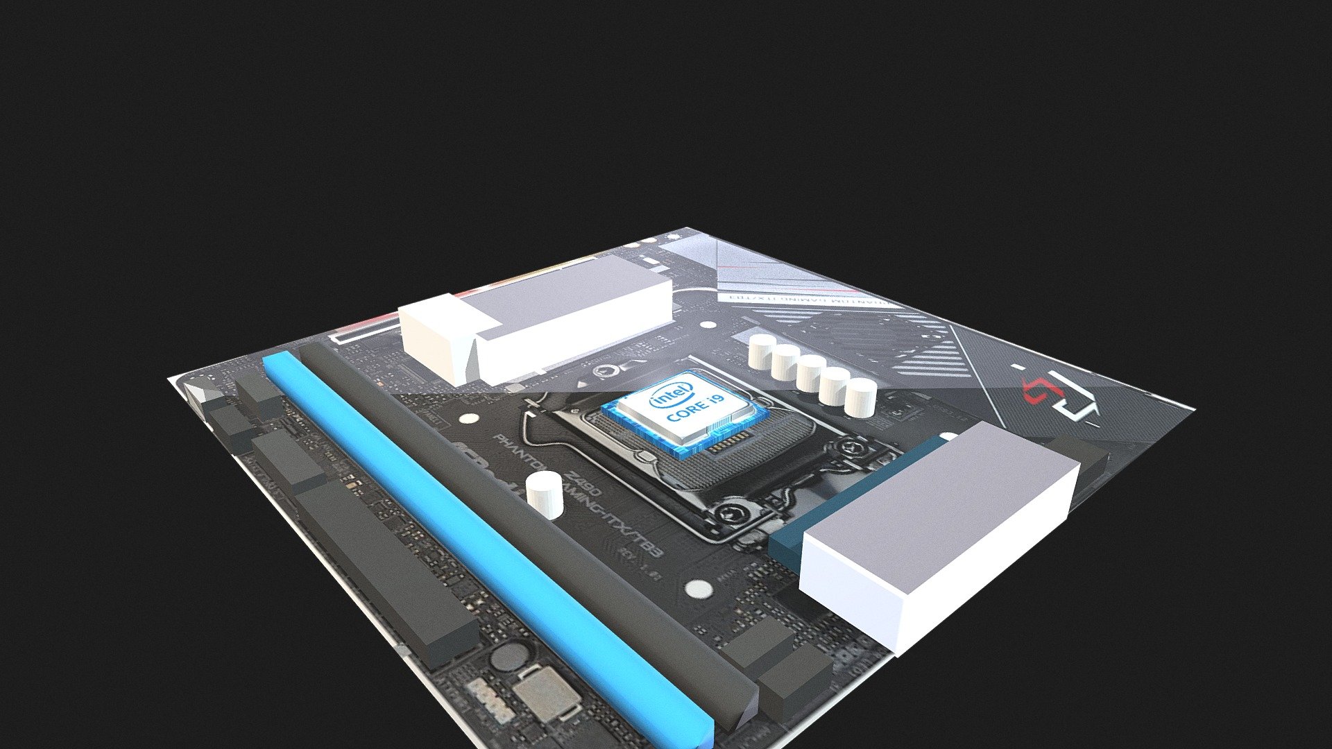 Motherboard1 - 3D model by bolyasova.katya2003 [7305d3c] - Sketchfab