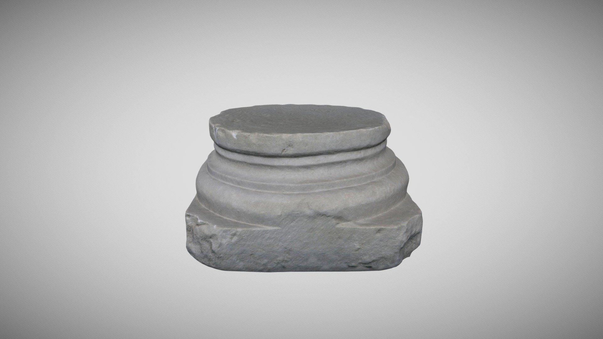 Optimized roman column base - 3D model by jakub gemeran (@jakub_gemeran ...