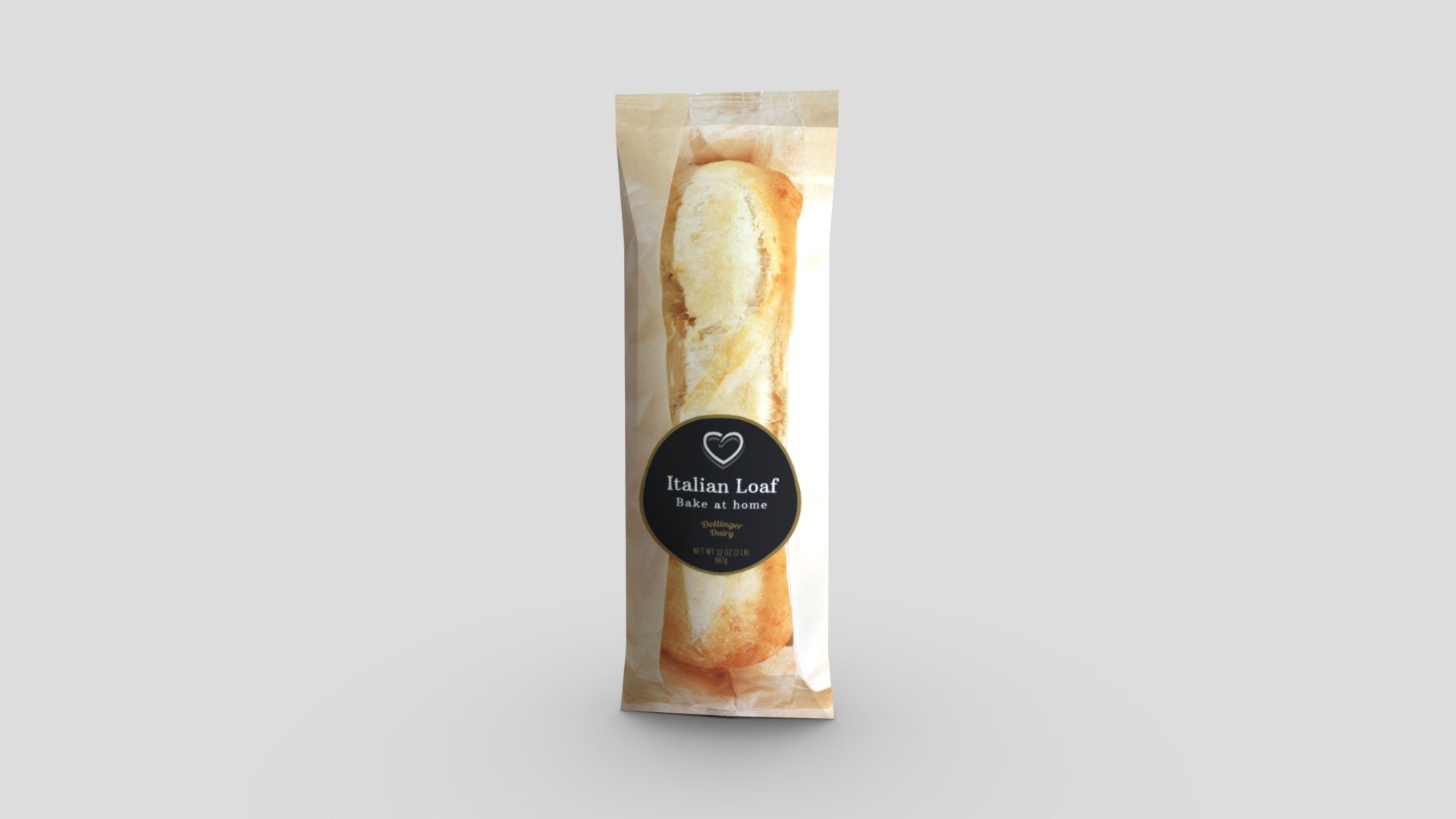 Packaged Italian Bread - Buy Royalty Free 3D model by MW 3D (@mw3dart ...