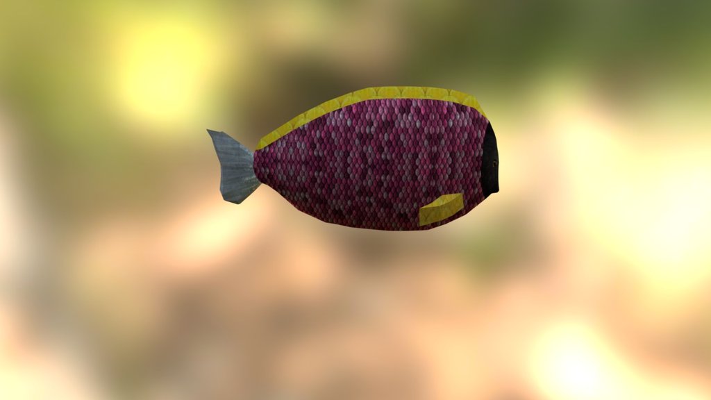 Fish Pink - 3D model by batmanzyx [73070c8] - Sketchfab