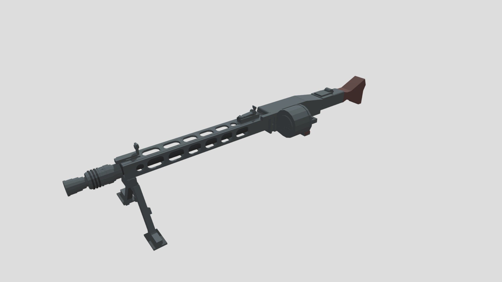 Maschinengewehr 42 / MG42 - Download Free 3D model by Ivon852 [7307796 ...