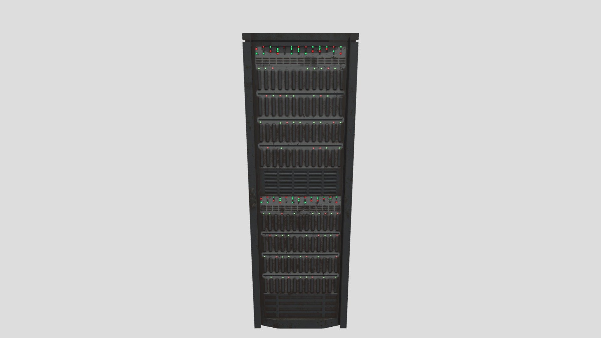 Server Rack - 3D model by andreeadafina [7307af3] - Sketchfab