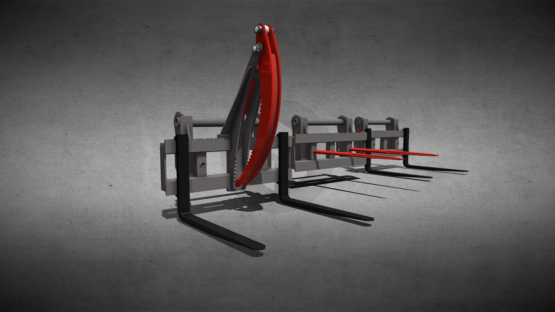 Вили палетні 3в1 ISO 2 Manitou - 3D model by Ihor Humeniuk (@gin_z ...