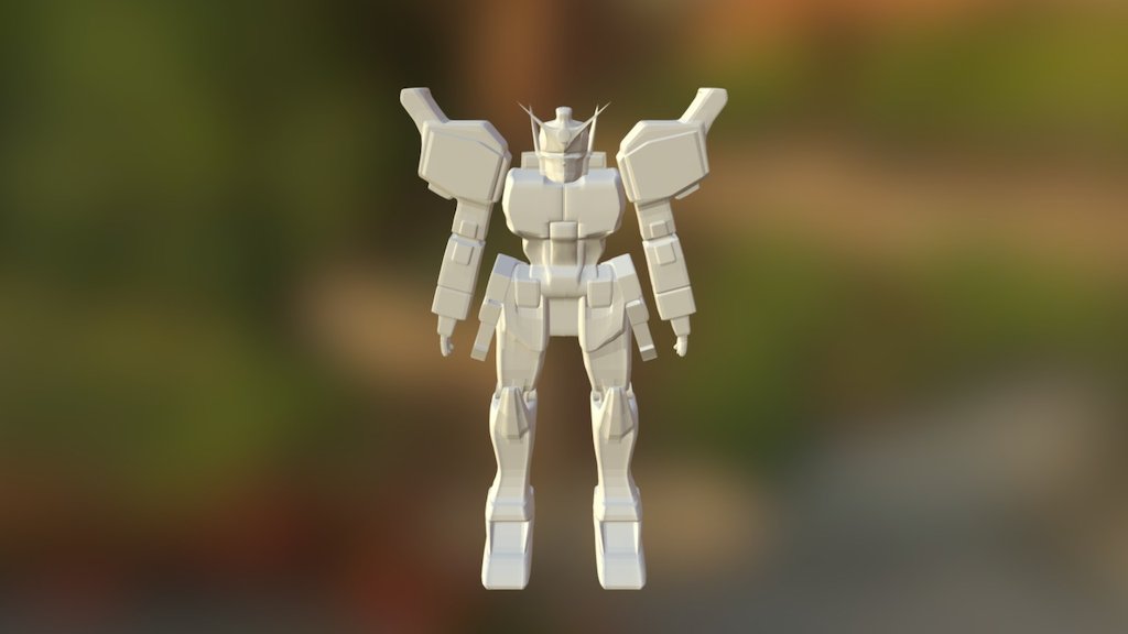 Gundam - 3D model by RodrigoOGR [7308767] - Sketchfab