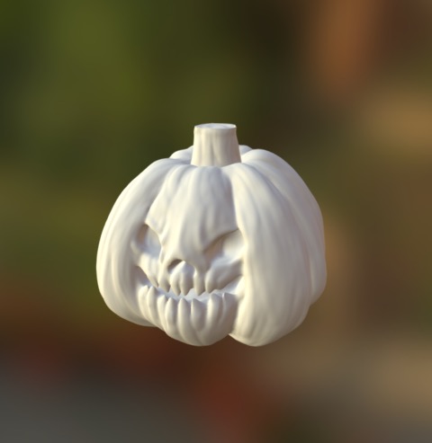 Pumpkin Head - 3D model by Stefany (@Stegalu) [730c3a4] - Sketchfab