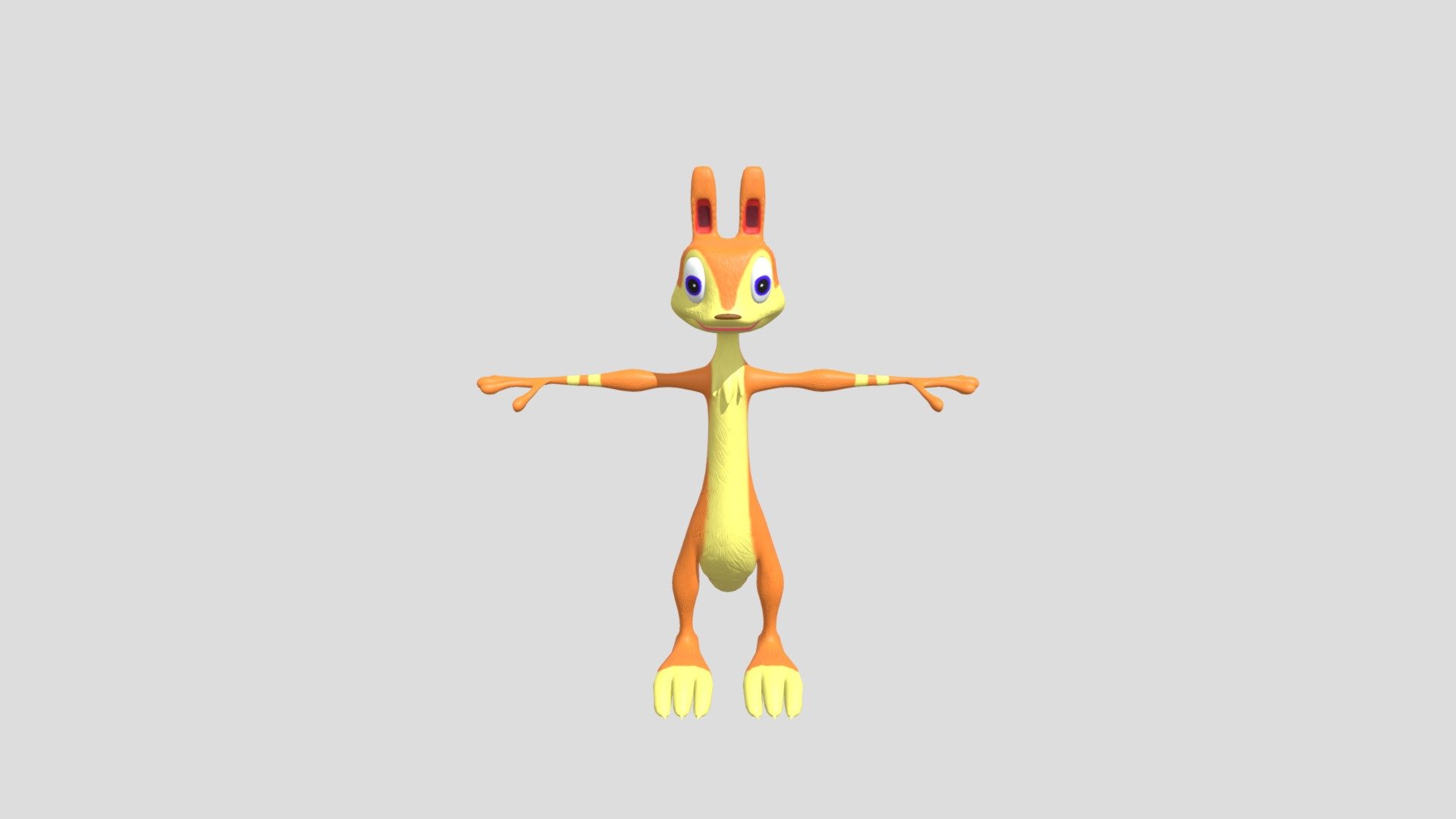 Daxter handpainted UVs and bake - Download Free 3D model by CharlieWM ...