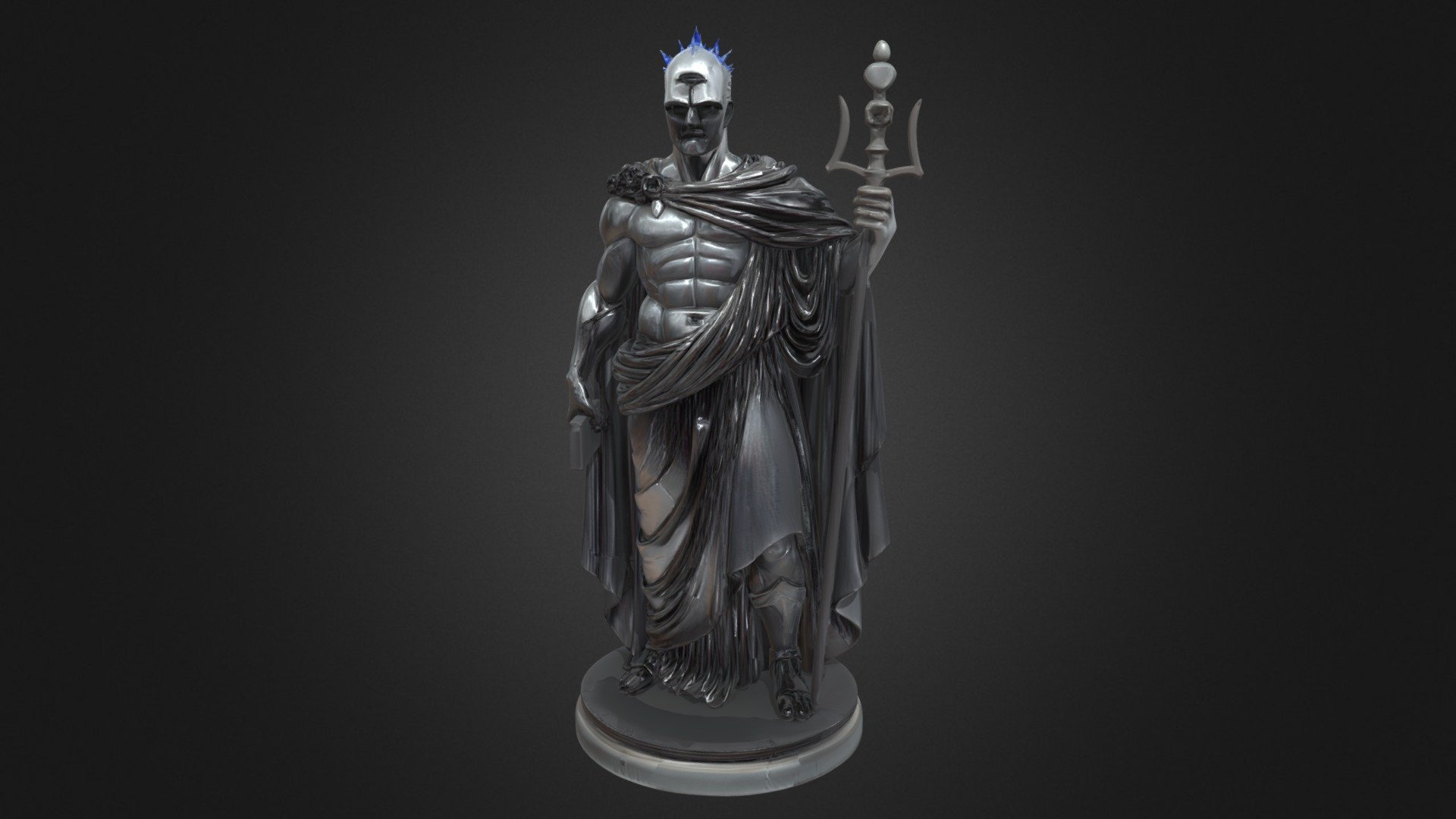 Greek God Statue - 3D model by Korvana Studio (@korvanastudio) [730e0cf ...