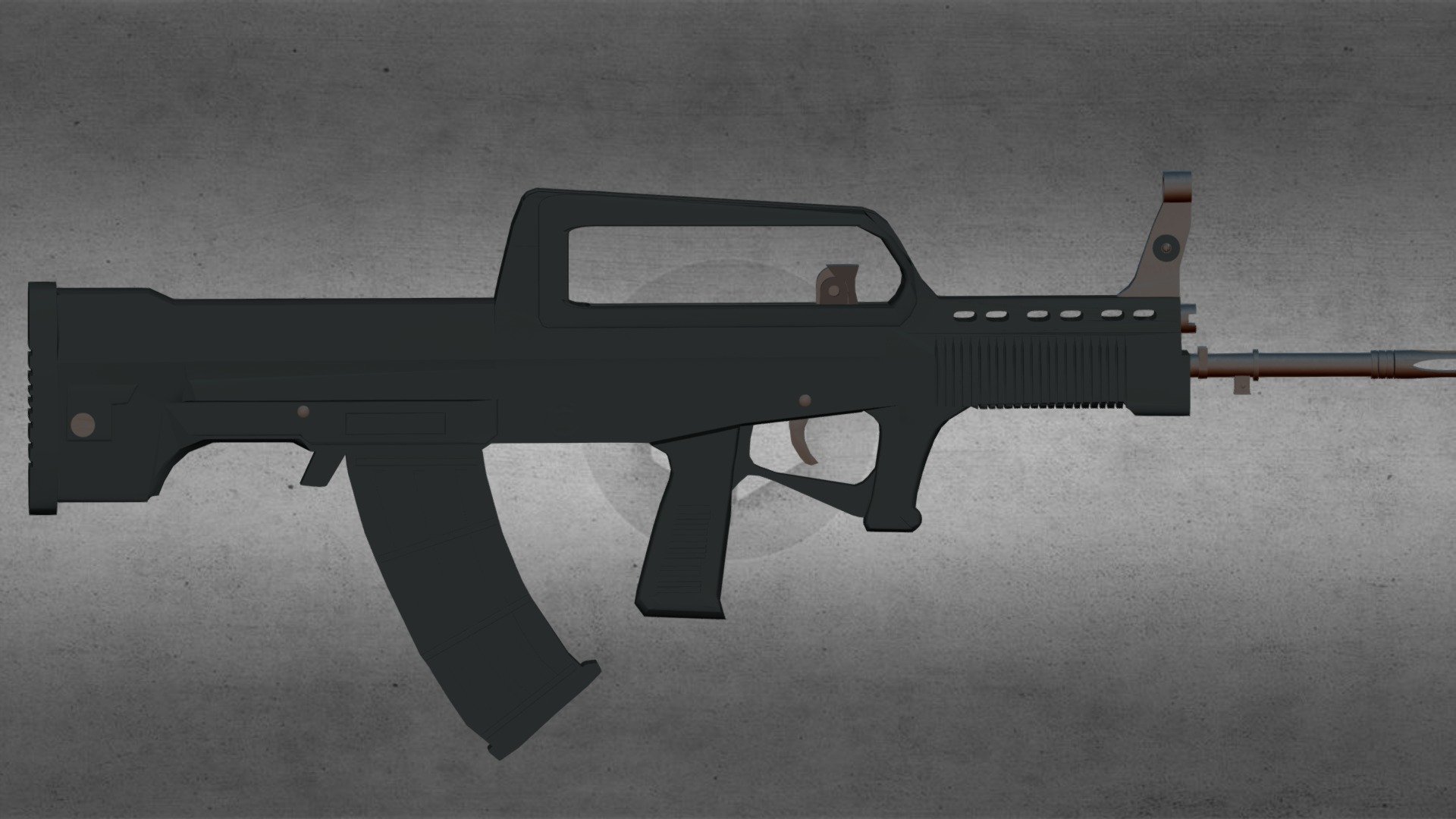 Qbz-95 - Download Free 3D model by Khaled Bouhara (@Khaled.Bouhara) [730f3f6] - Sketchfab