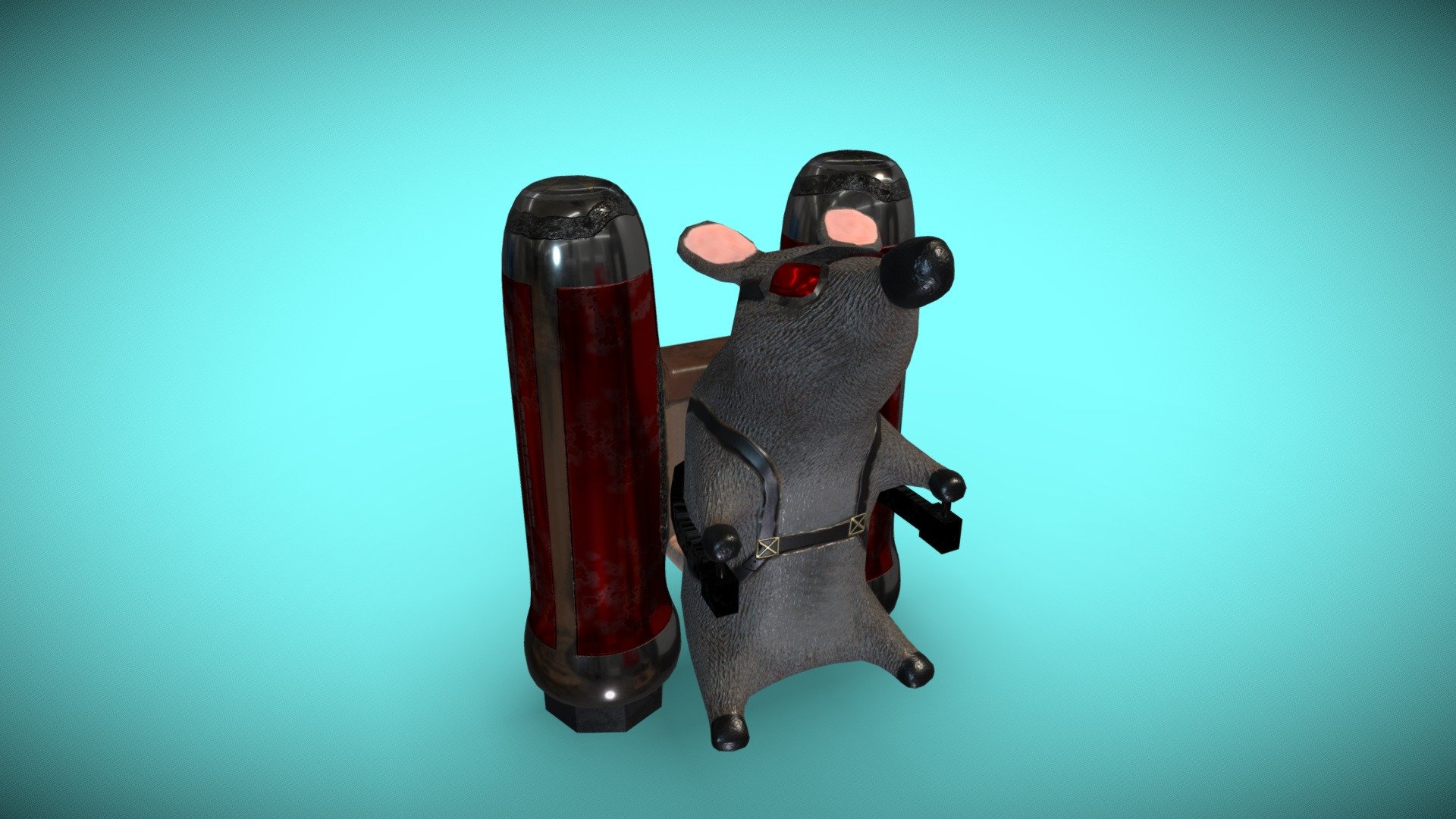 Firecracker the rat - Download Free 3D model by Ahriana [730f9af ...