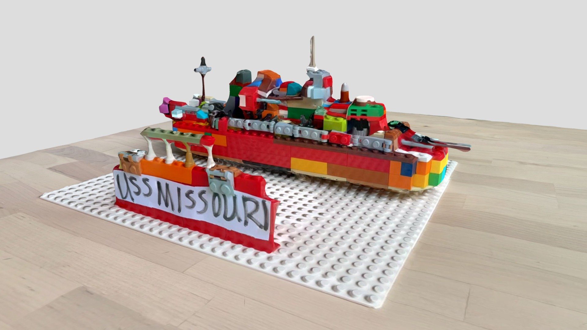 USS Missouri - Isaac - 3D model by Oscar (@0scartong) [730fa2a] - Sketchfab