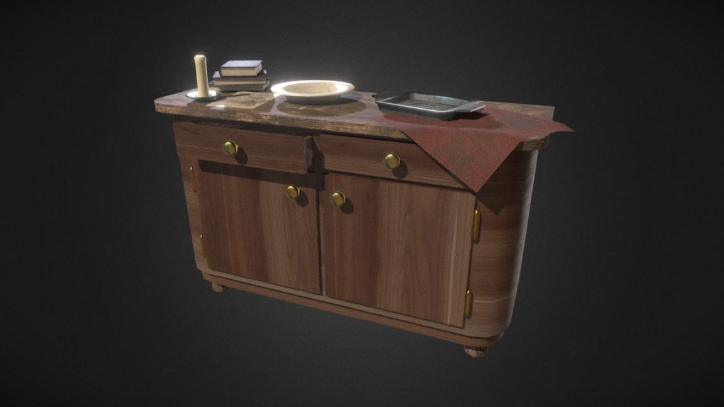 Commode (Clean) - 3D model by Philipp Hett (@philhett) [7311bd3 ...