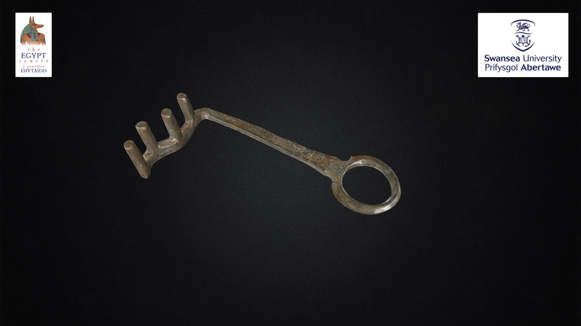 Roman Key (W987) - Download Free 3D model by The Egypt Centre ...