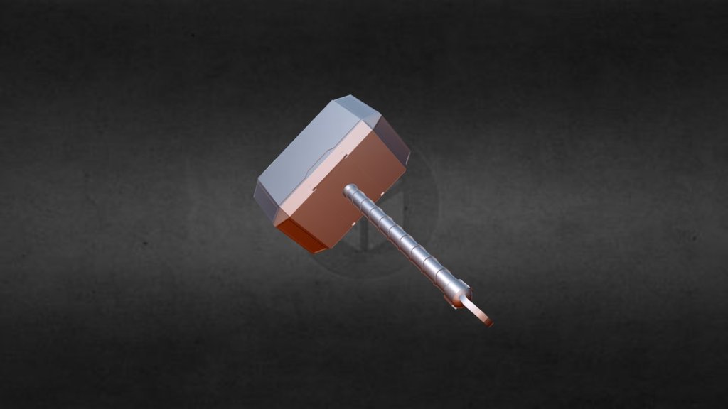 Thor's Hammer - 3D model by Zayden Nguyen (@zayden.nguyen) [731262e ...