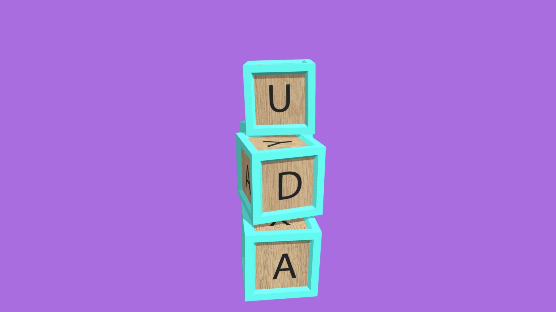 Alphabet toy cube - 3D model by EmiliaGreen397 [73126a4] - Sketchfab