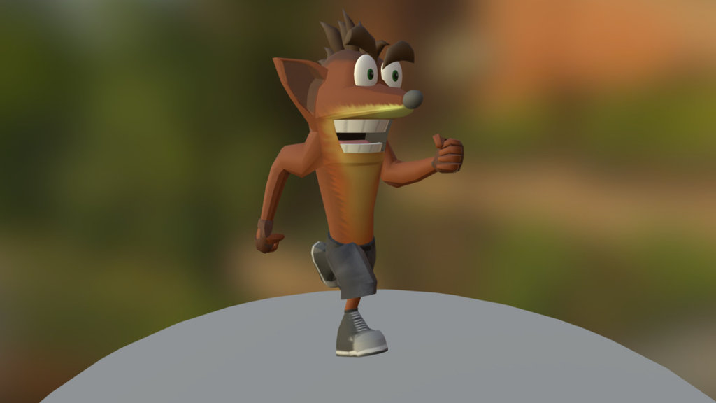 Animação Crash - 3D model by Acblack [7315098] - Sketchfab