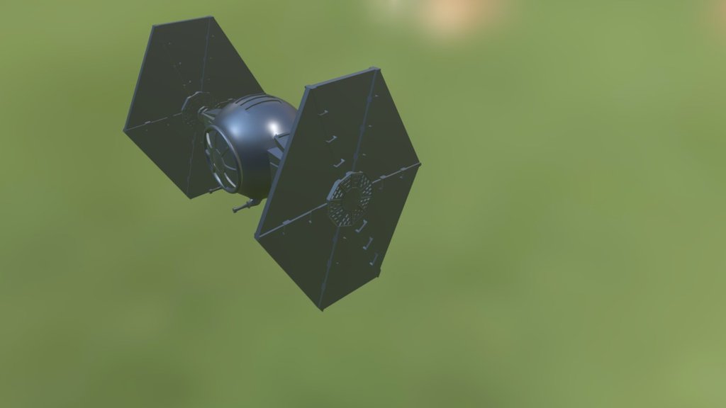 Enemy aircraft Star Wars - 3D model by chararif12 [73168e8] - Sketchfab