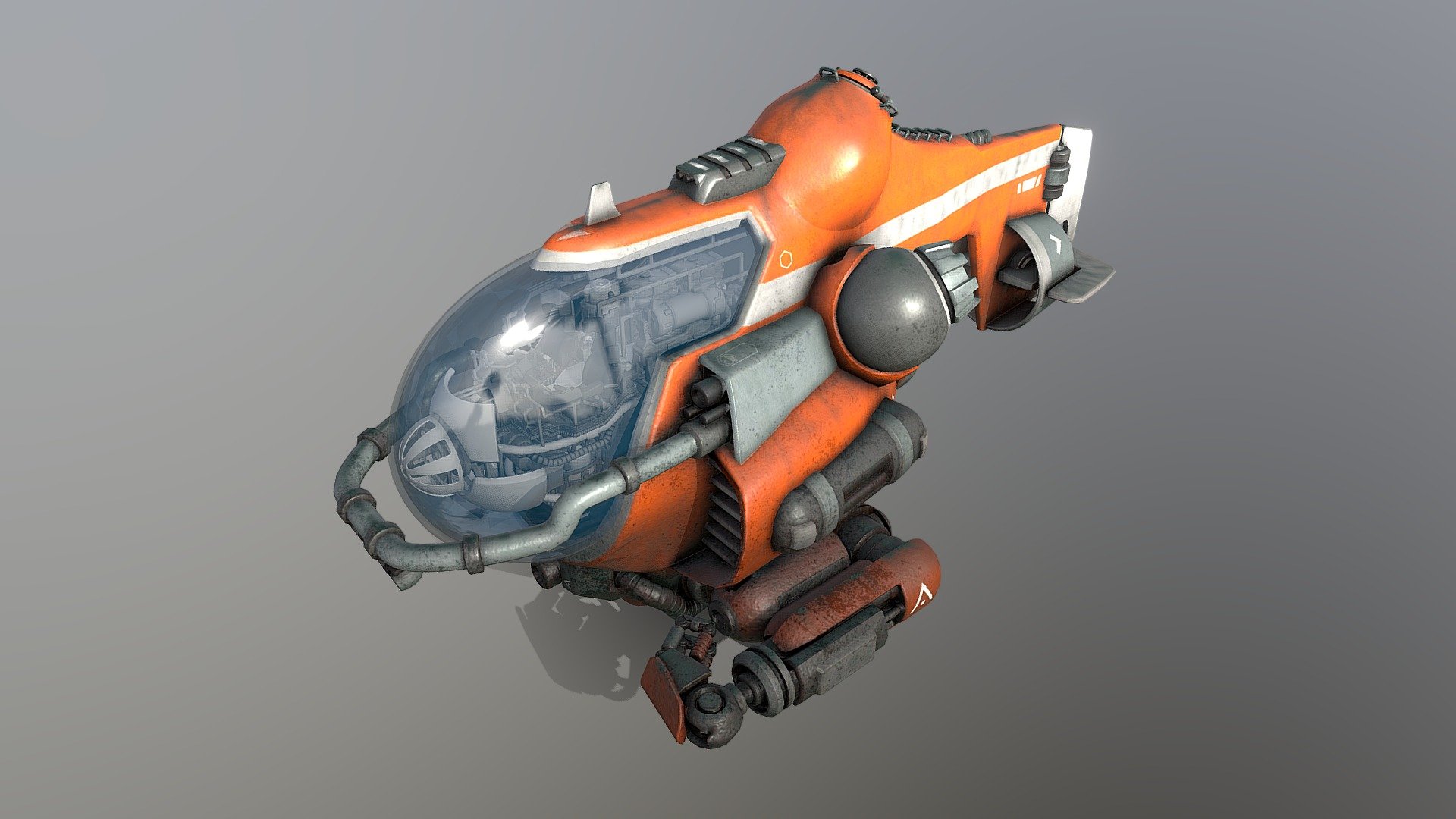 Exploration Submarine - Buy Royalty Free 3D model by Eerik Arvidsson ...
