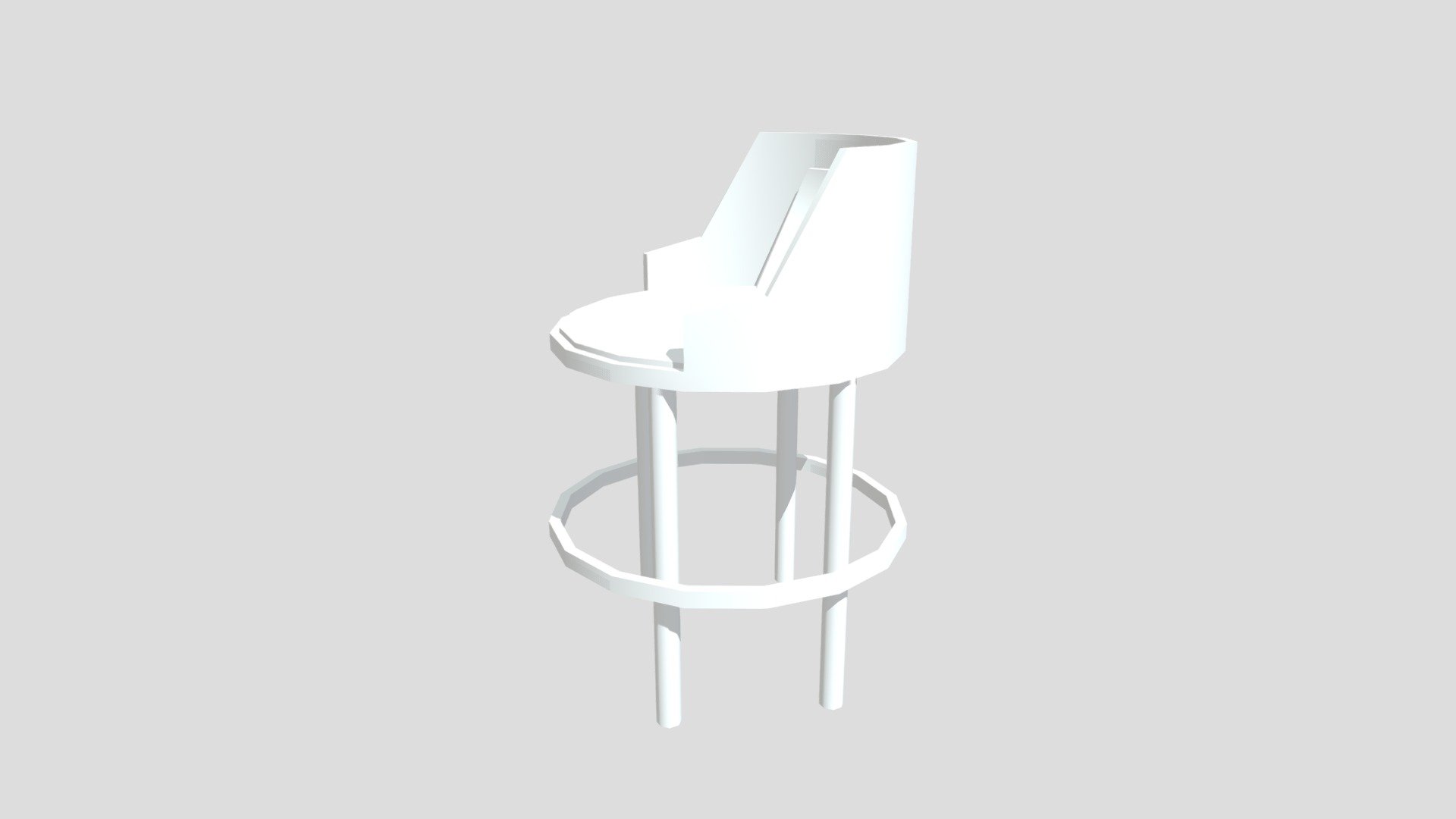 High Chair - Download Free 3D model by NFTLAB (@_NFTLAB) [7318ddb ...