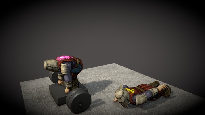 Halteres 3D models - Sketchfab