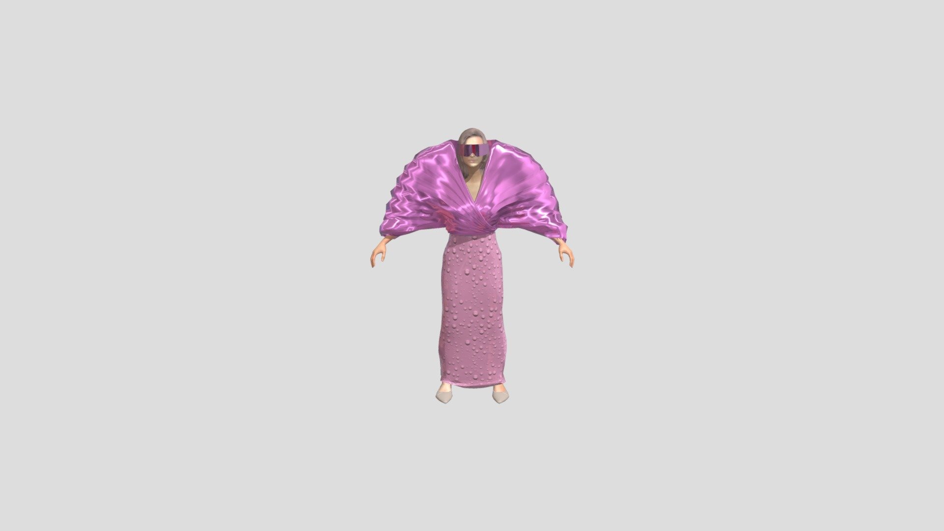 pink disco girls - Download Free 3D model by tosettivalentina [731ddb0 ...