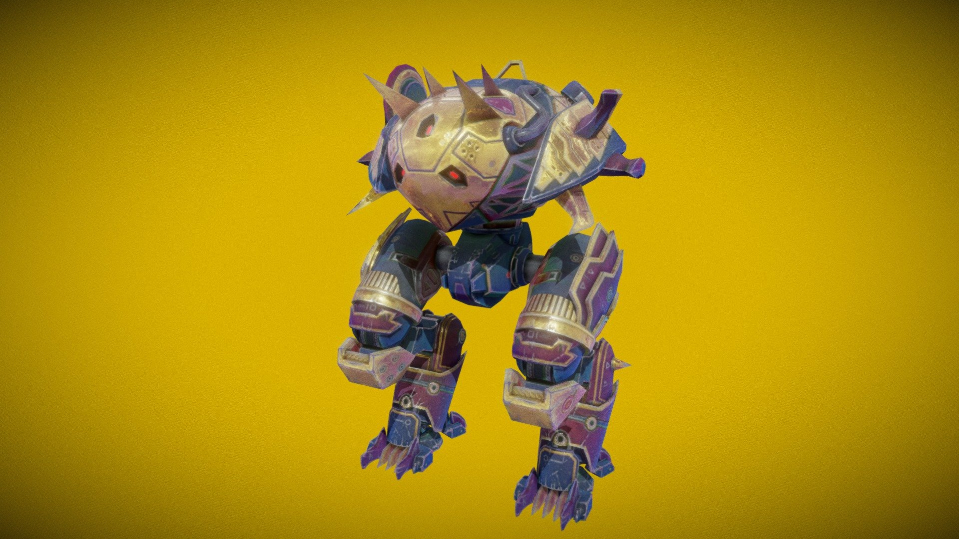 MECHA Robot XR-372 - Buy Royalty Free 3D model by Luna Studio ...