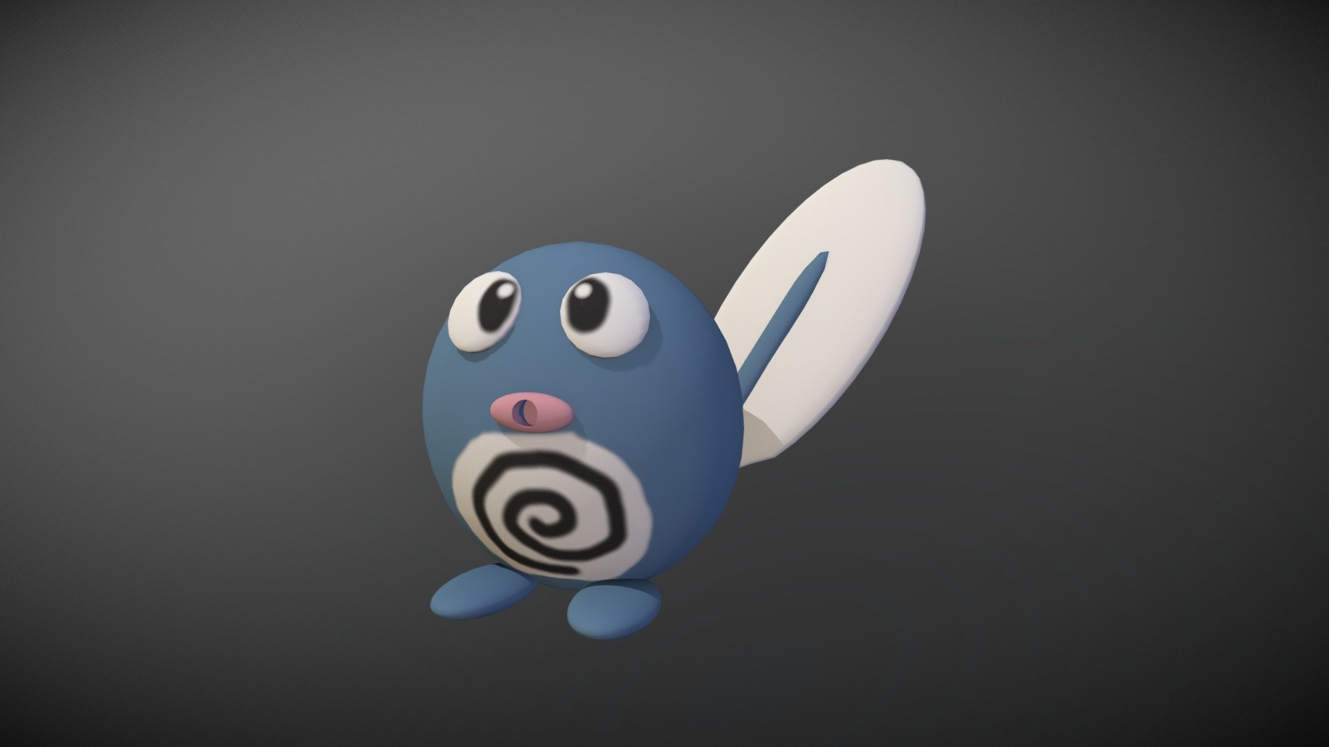 Poliwag Pokemon 3D Model - 3D model by Ojk114 [731f4d2] - Sketchfab