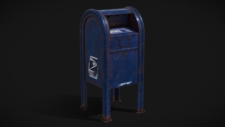 Mailboxes 3D models - Sketchfab
