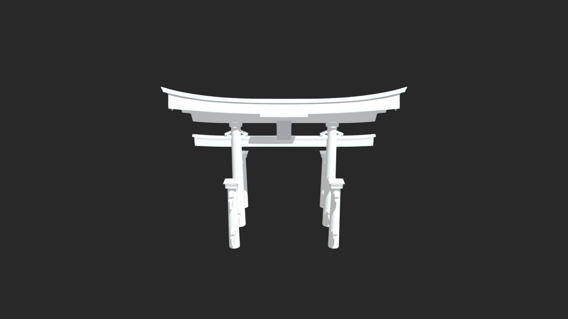 Torii Gate - 3D model by Raz (@razsot) [7321a1c] - Sketchfab