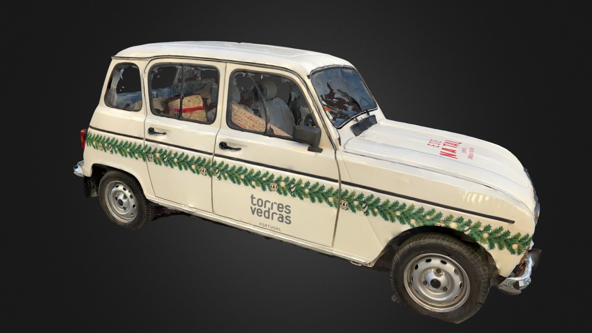 Renault 4L - Download Free 3D model by Artur Coelho (@coelhoelectrico ...
