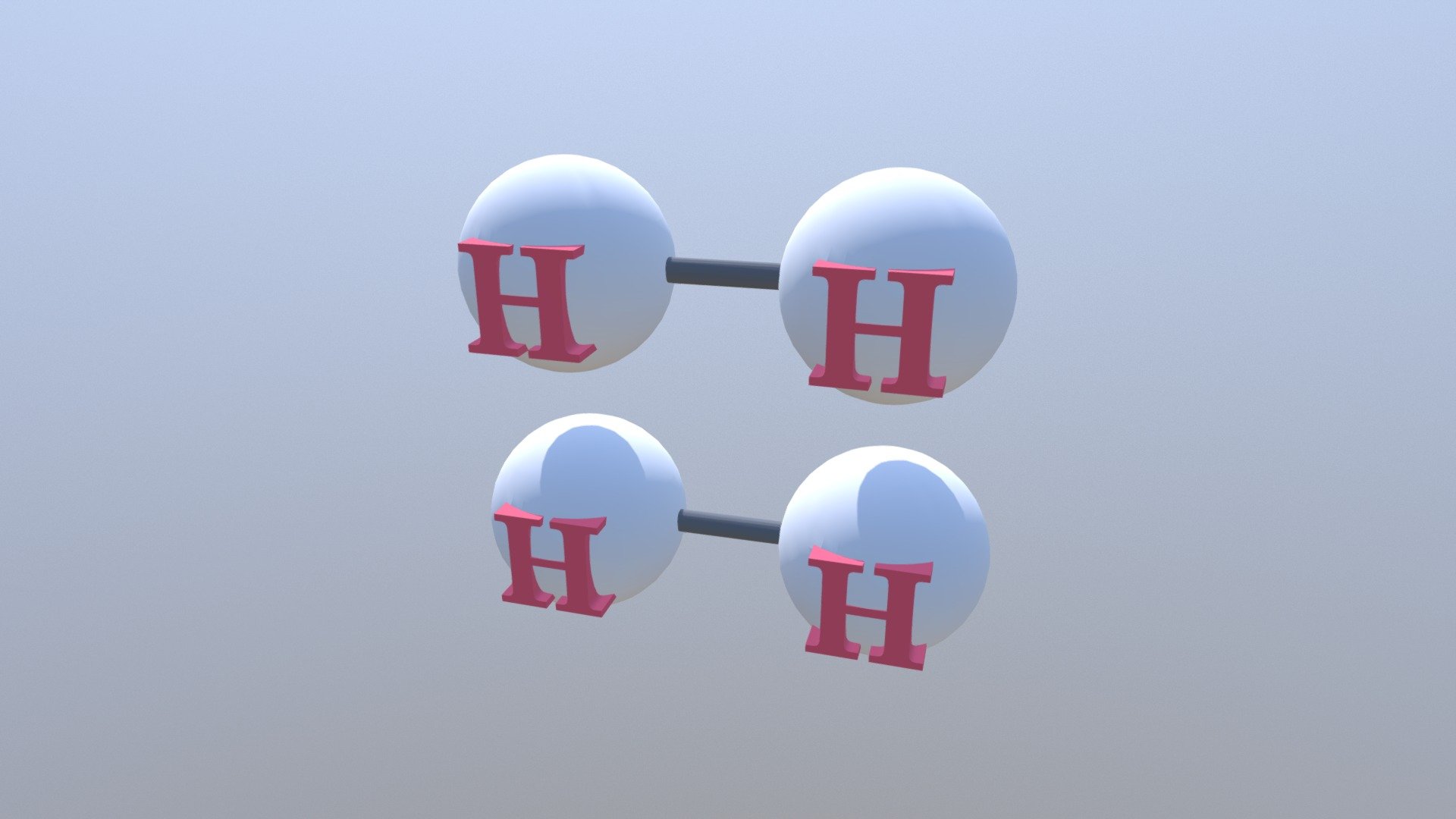 Hydrogen Gas - 3D model by Science7 [7324459] - Sketchfab
