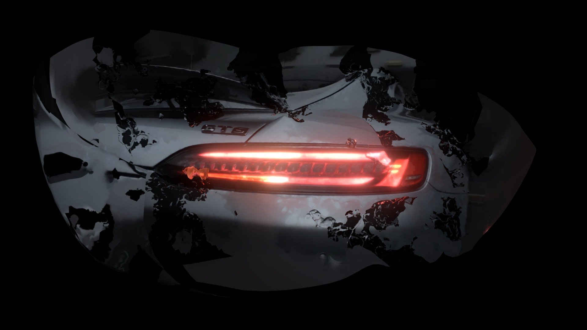 Rear Right Headlight Mercedes - Download Free 3D model by Nikitos ...
