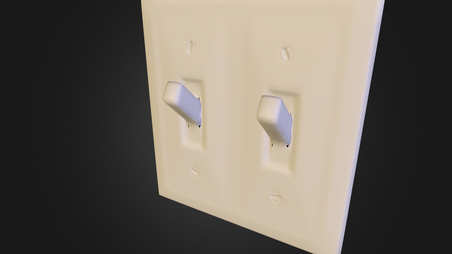 Exam Object 3 - Lightswitch - 3D model by Andrew May (@amay3) [73250ca ...