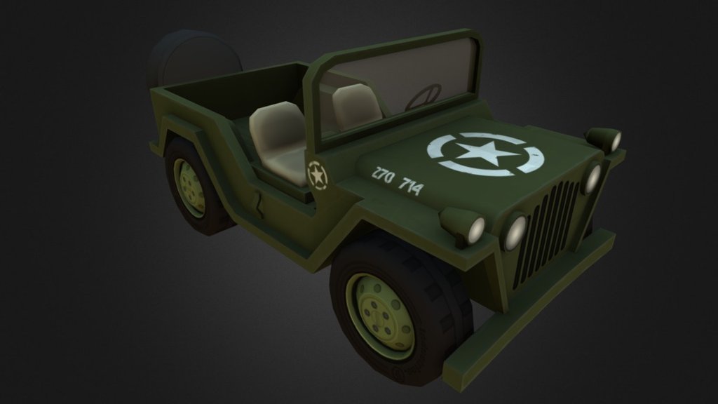M151 Jeep Mutt - 3D model by Dio Joestar (@diojoestar) [7325a64 ...