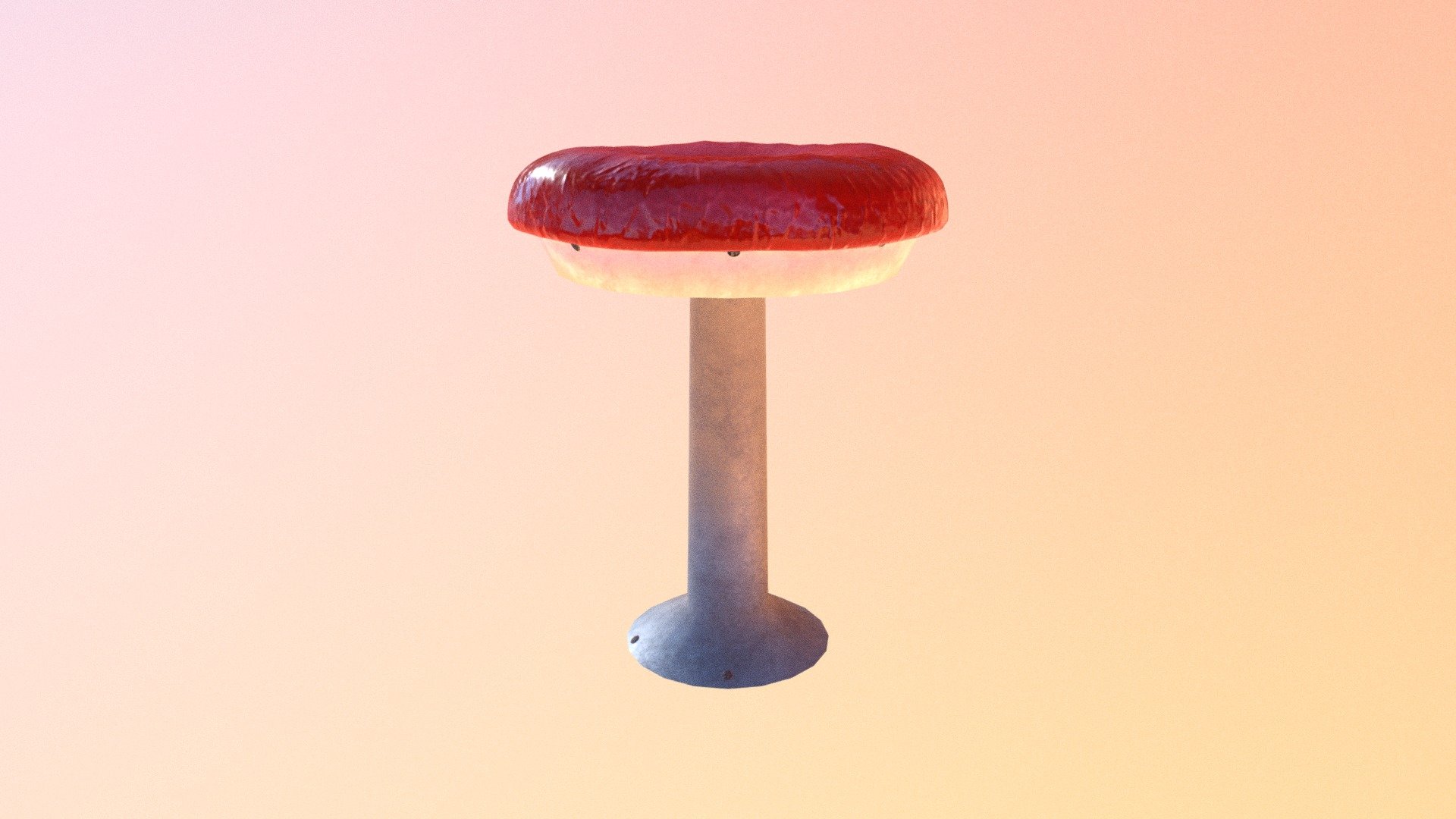 Stool - 3D model by akaysart (@pumpkin_) [73268eb] - Sketchfab