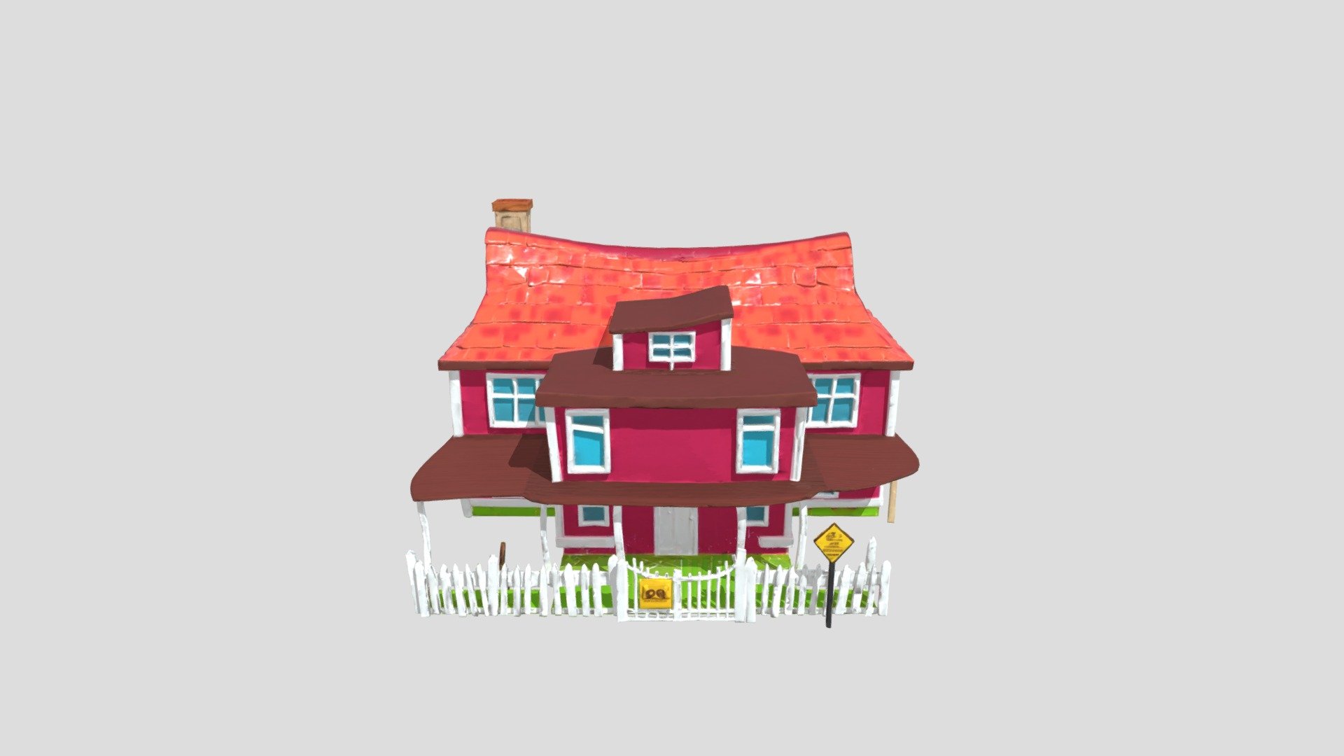 Dark riddle House - Download Free 3D model by coins.gift [73269fc ...