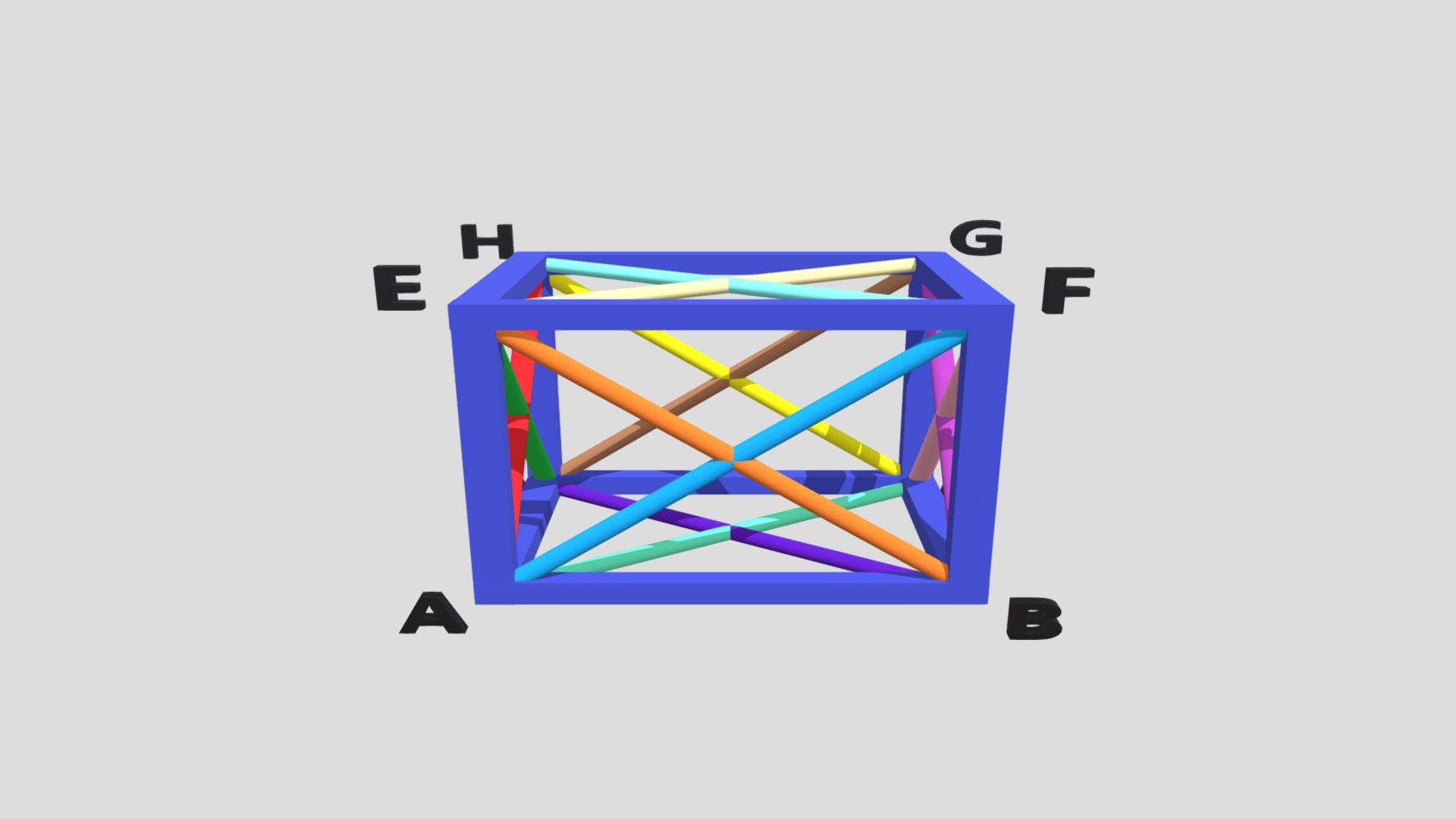 Diagonal Bidang Balok - 3D model by hannn.0 [732a1b7] - Sketchfab