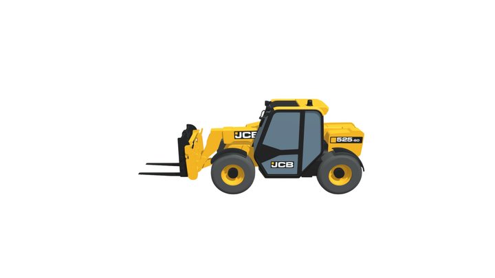 Telehandler 3D models - Sketchfab