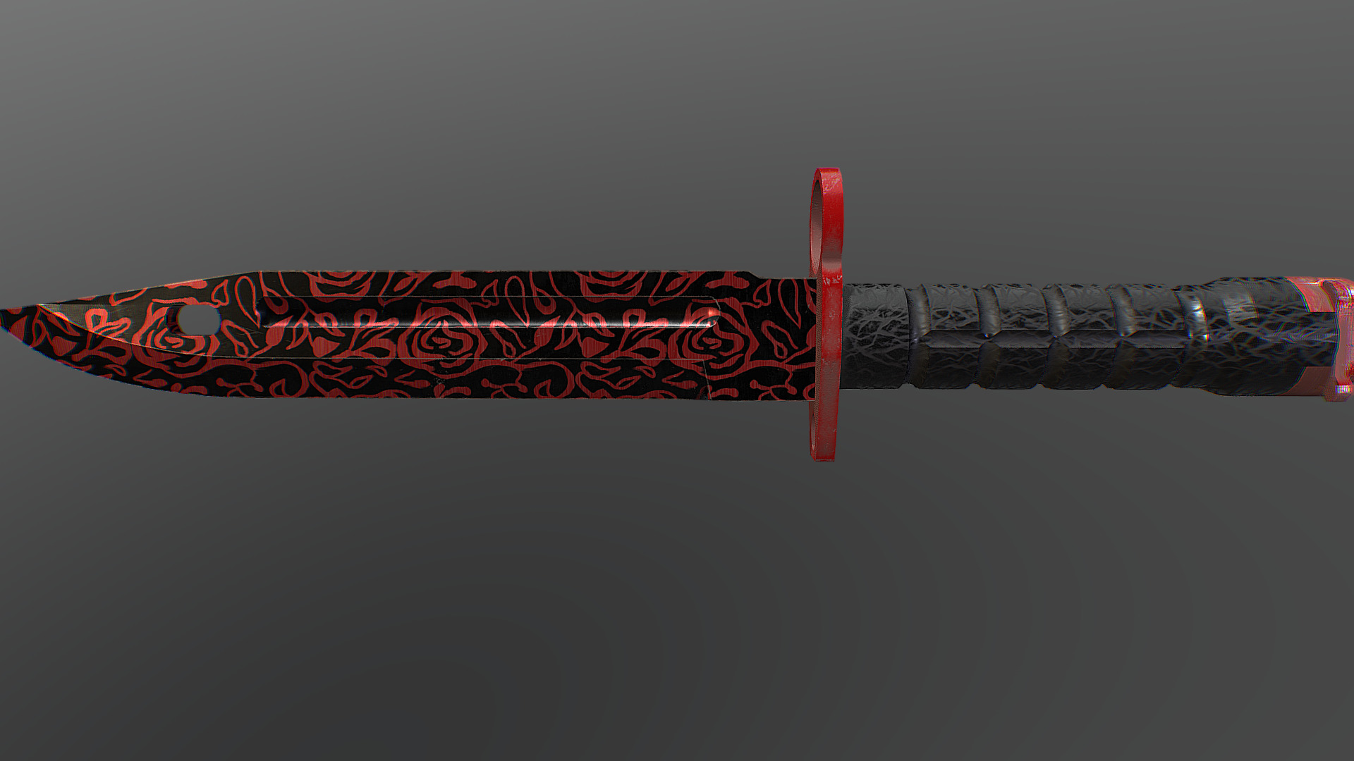 Bayonet - Rose - 3D model by vbrasill [732b5b3] - Sketchfab