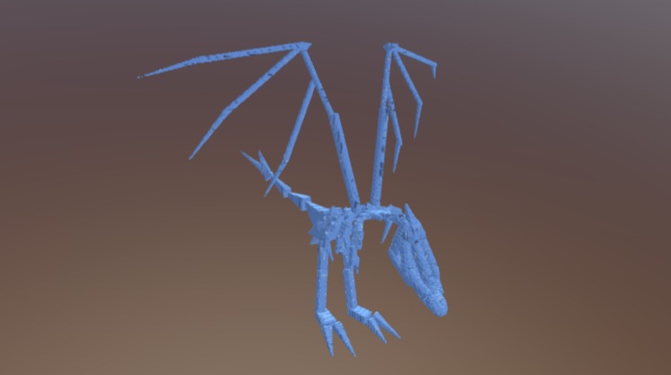 Skeletal Wyvern - 3D model by GPfaffle [732ca0f] - Sketchfab