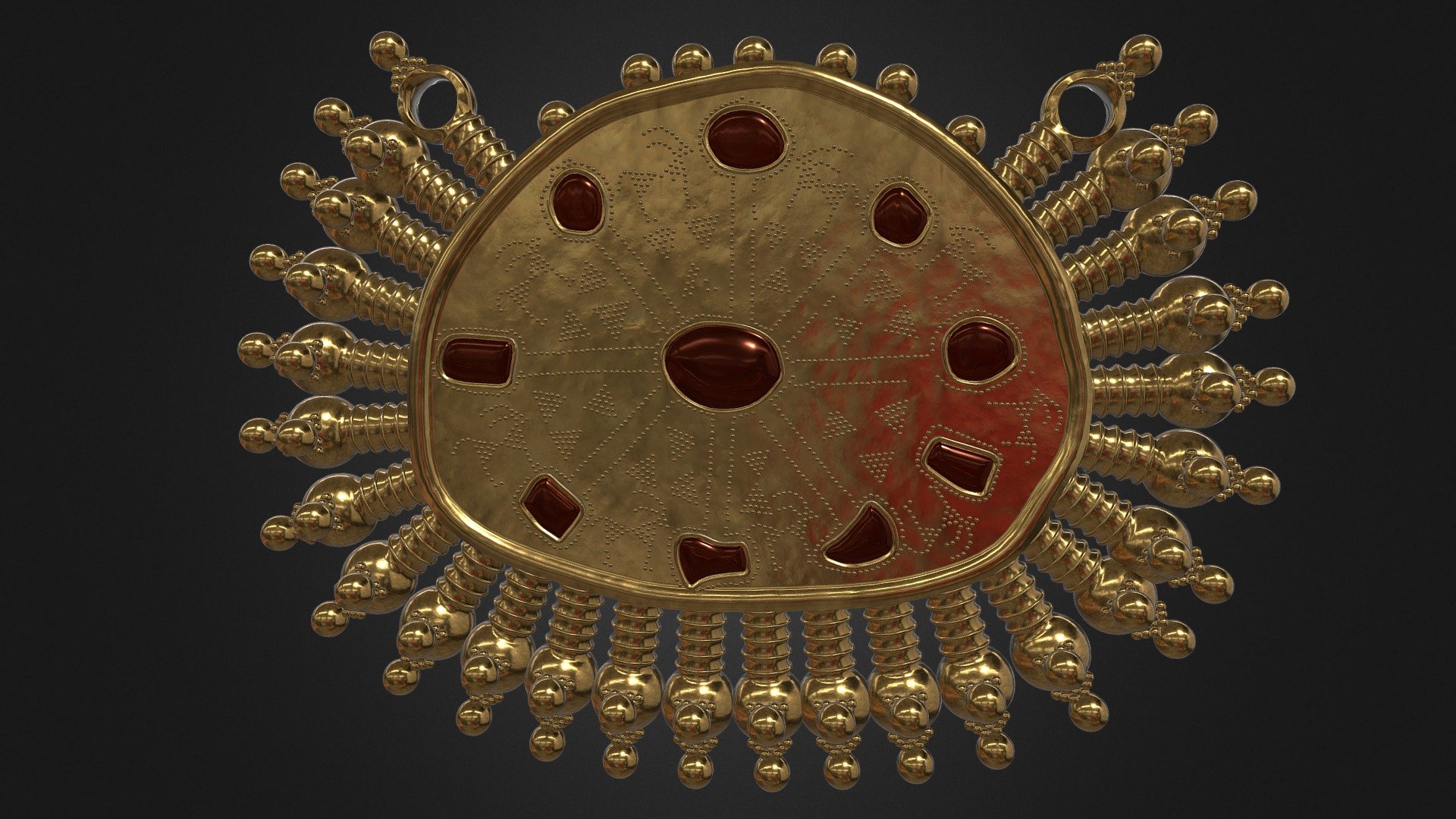 Hunnish Kolt - 3D model by BilgeBitig [732db81] - Sketchfab