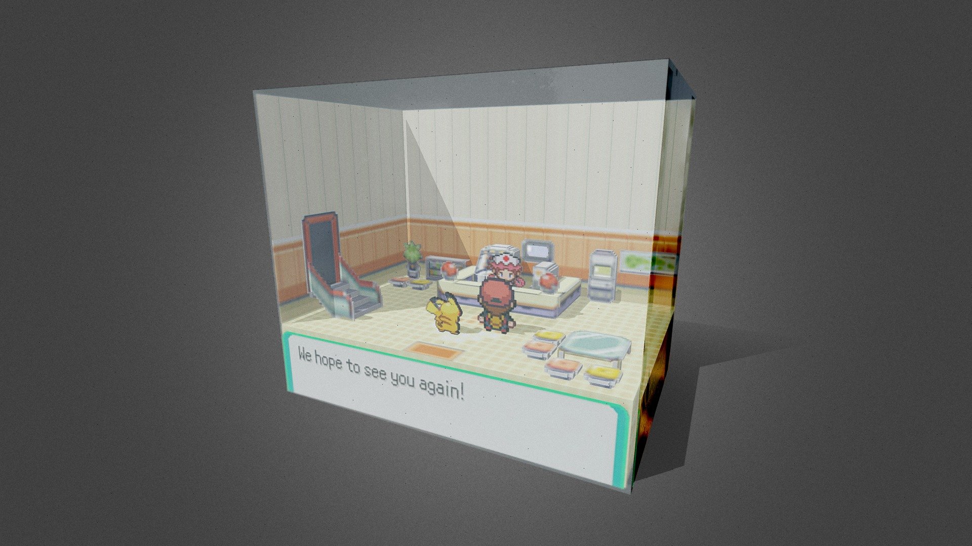 Pokémon Center - Display case - 3D model by YuvalMarko (@yusdho1 ...