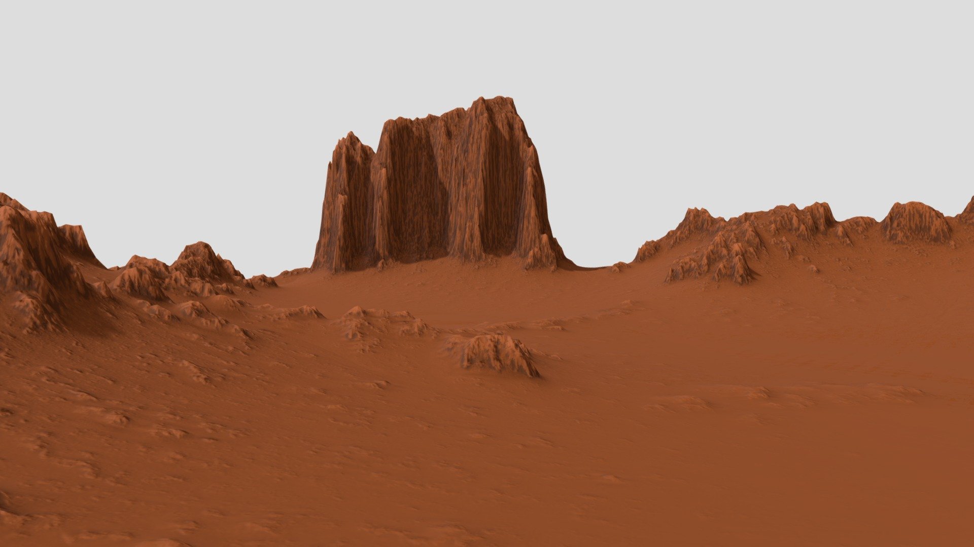 Another red planet - 3D model by Ciucaroiu [732e2a1] - Sketchfab