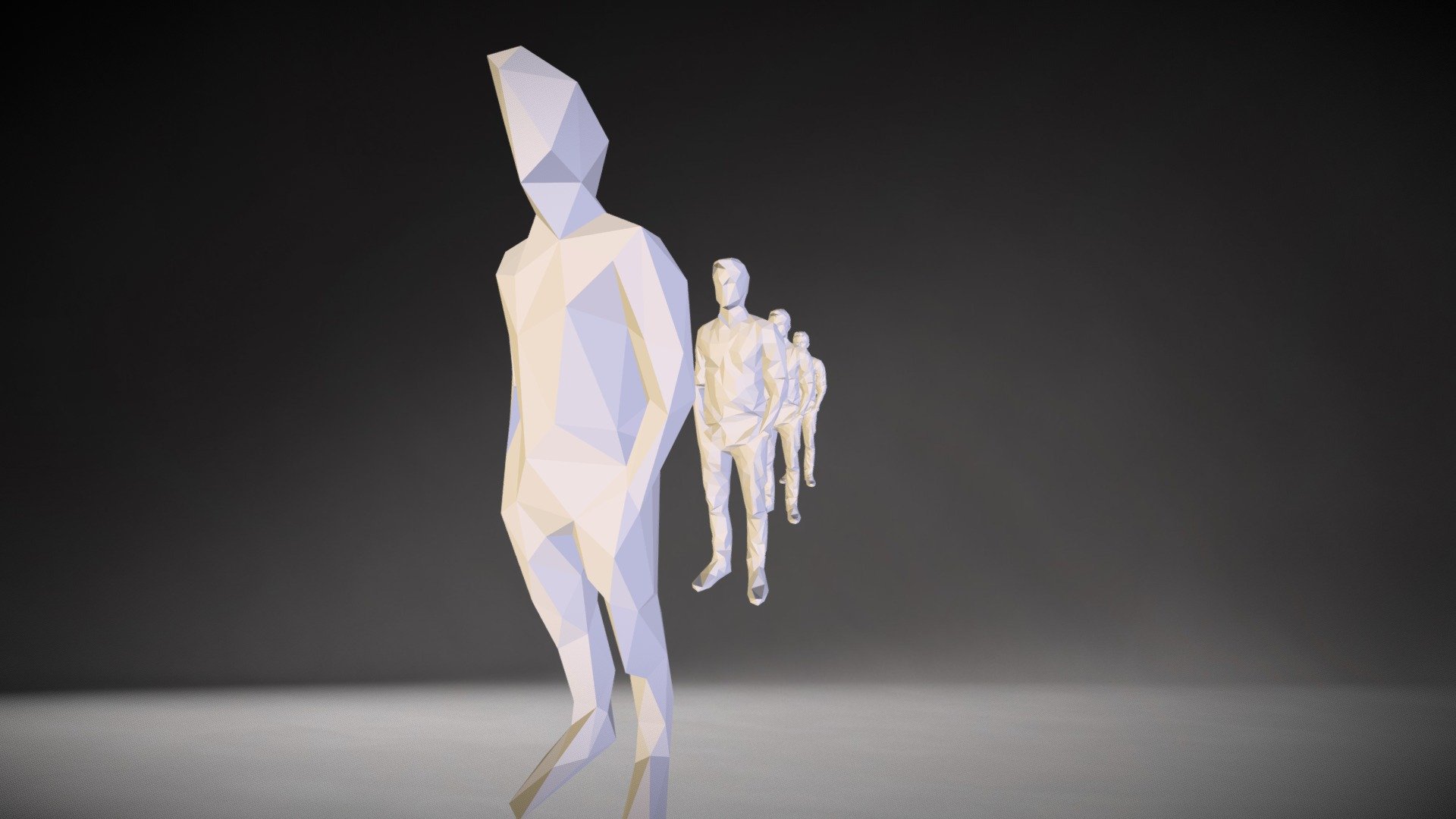 Progress - Low Poly collection - Download Free 3D model by jc [732ff40 ...