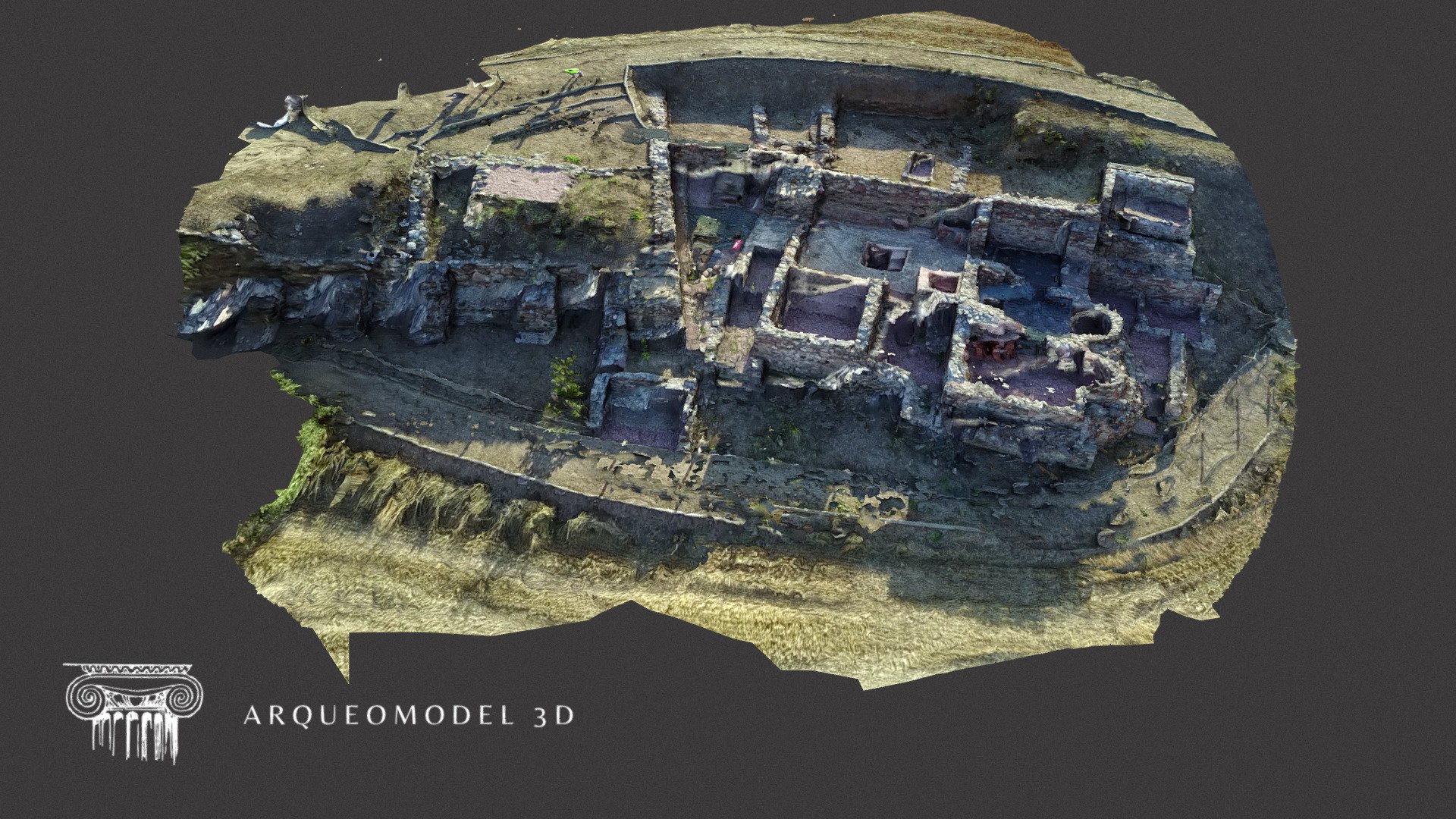 Villa romana de Can Terrés | BARCELONA - Download Free 3D model by ...